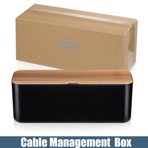 Wire Organizer Cable Storage Box Tidy Management Case Power Plug Socket ...