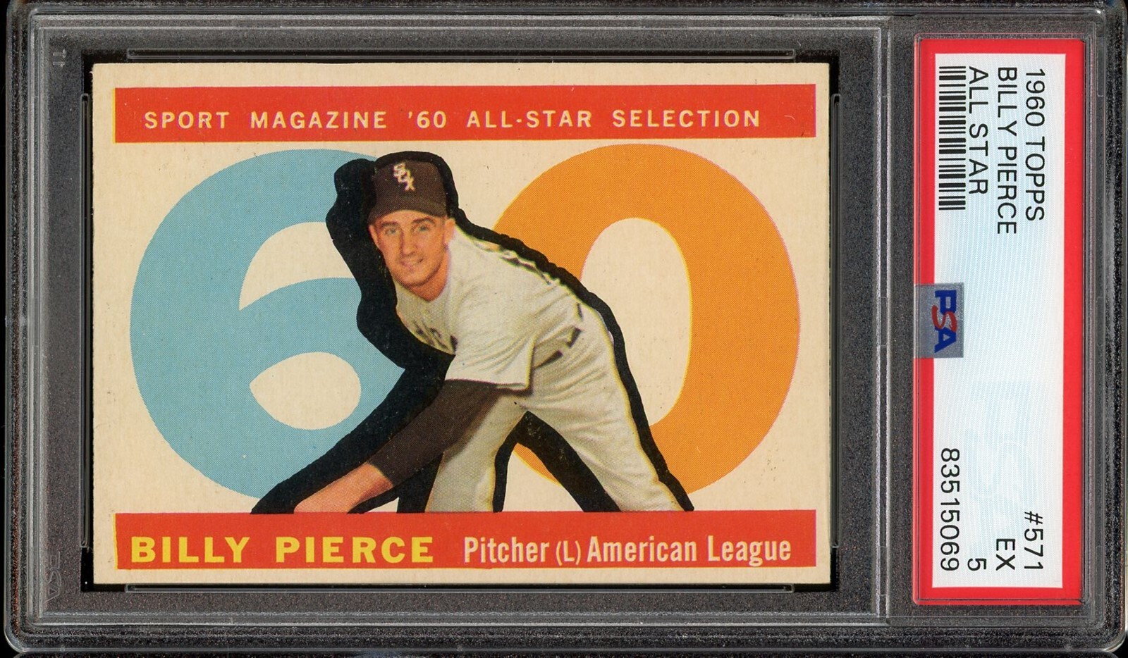 1960 Topps - High # #571 Billy Pierce for sale online | eBay