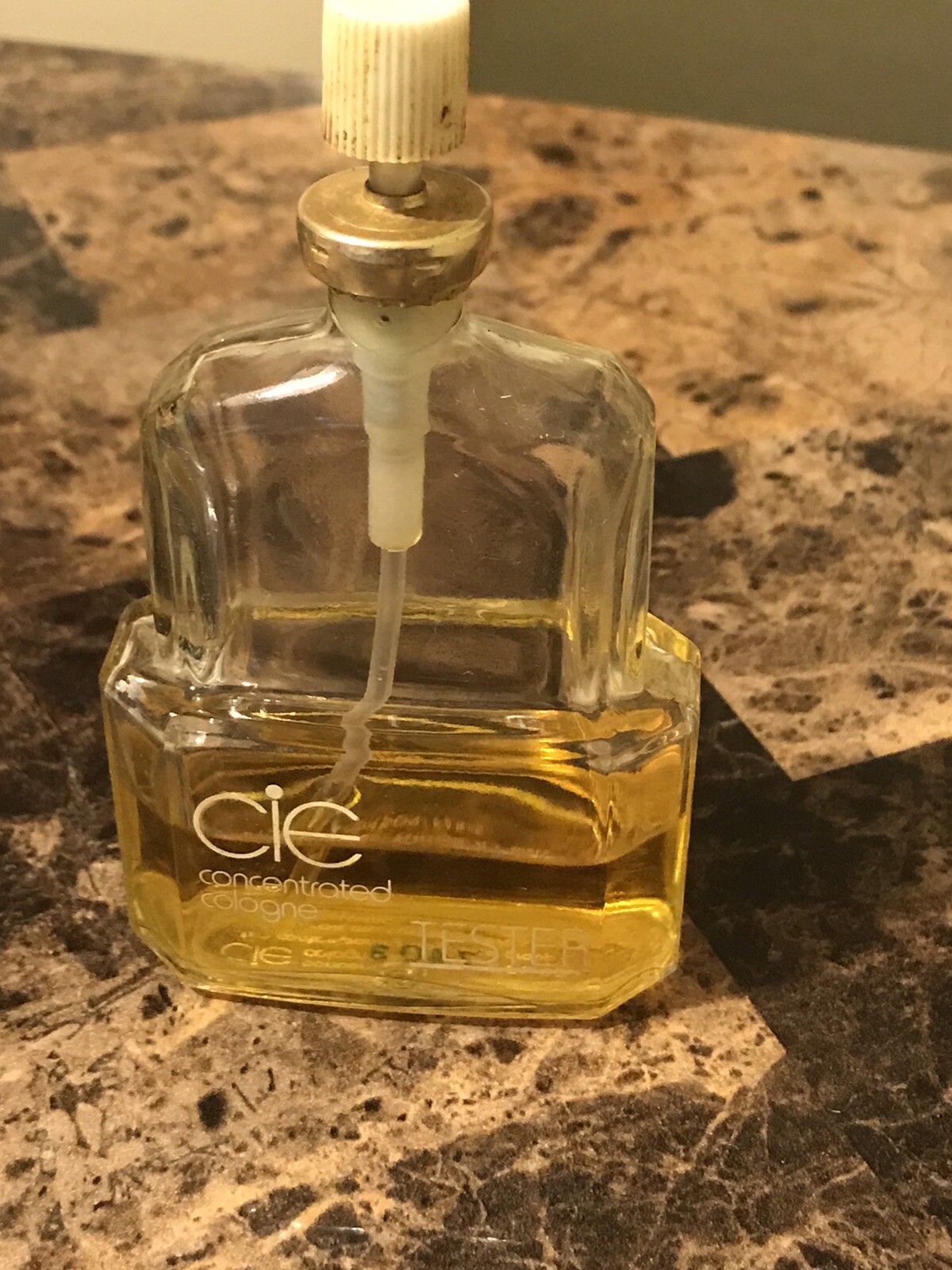 CIE Vintage Concentrated Spray Cologne Tester 2 Fl Oz Bottle 25% ...