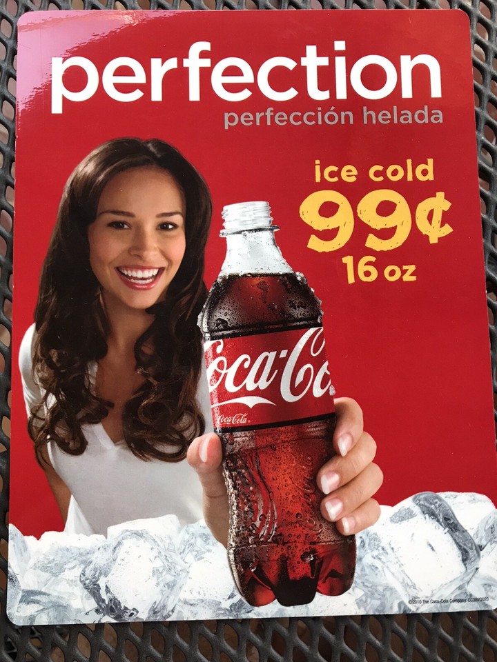 COCA COLA Vintage 99¢ 16oz COKE SODA BOTTLE COMPUTER MOUSEPAD 11x8.5 ...