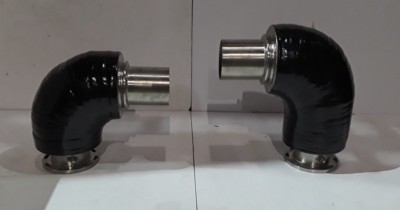 DeAngelo Marine Exhaust Riser Elbow 90, MAN12V 1360hp Bertram Yachts ...