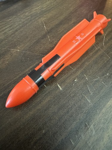 GI Joe USS Flagg Orange Missile Real American Hero Weapon Part 1985 | eBay