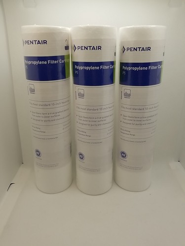 Pentair Pentek P5 Polypropylene Filter Cartridge - 3 Count Pack | eBay