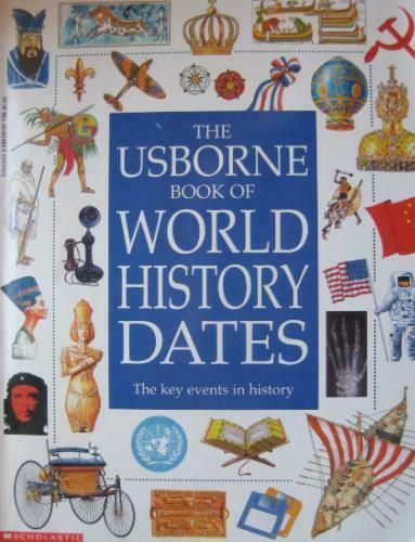The Usborne Book of World History Dates Key Events Timeline Paperback ...