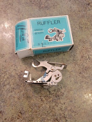 Vintage Sewing Machine RUFFLER Greist USA UNTESTED | eBay