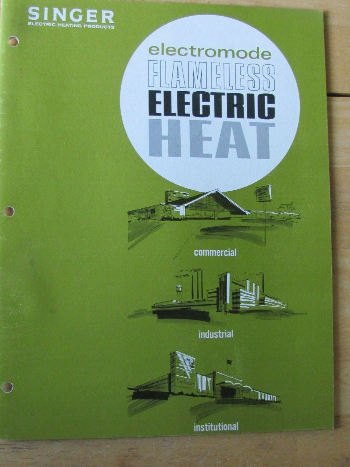 C 1970 DEALER CATALOG SINGER CO AUBURN NY ELECTRIC HEAT ELECTROMODE | eBay