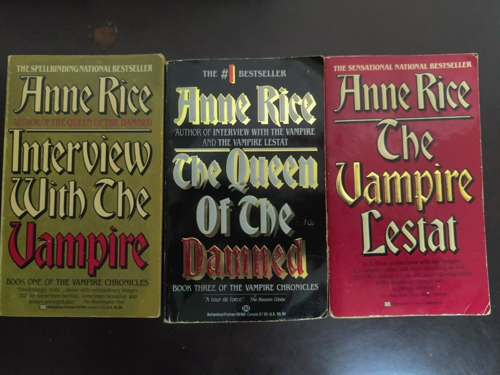 Anne Rice Books