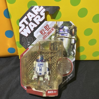 NEW Star Wars R2-D2 W/Cargo Net & Collector Coin #46 Return Of The Jedi ...