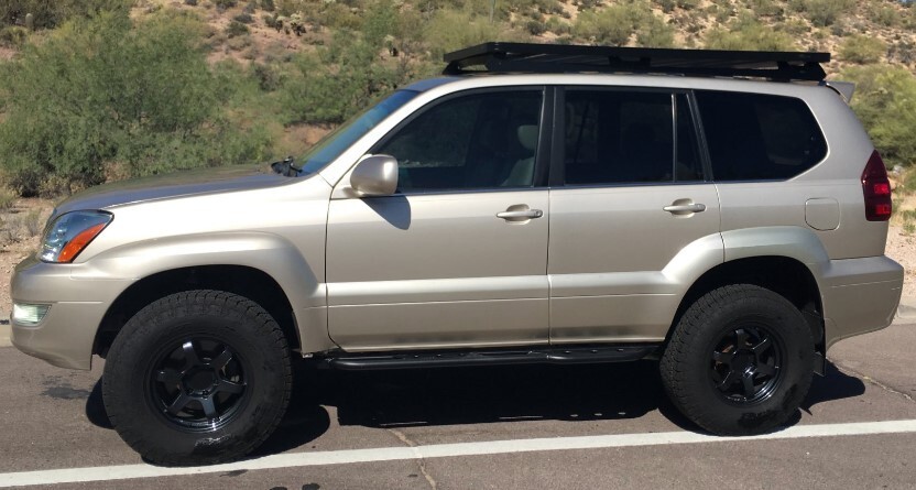 Lexus GX470 Slimline II Roof Rack Kit - Free Shipping | eBay