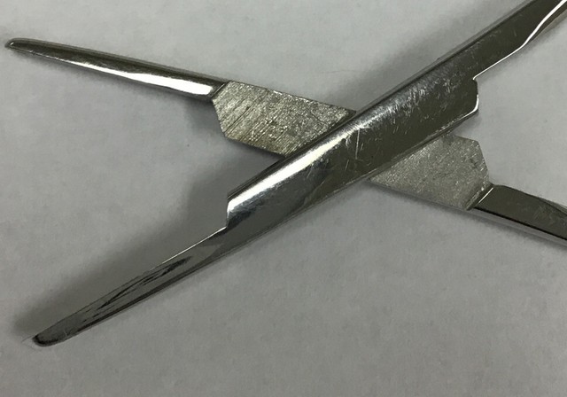 Codman 30-9007 Stainless 89mm Castaneda Suture Tag Forceps #1 Smooth ...