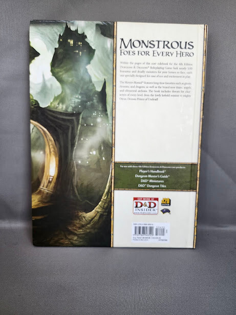 Monster Manual 2009 Dungeons & Dragons 4e | eBay