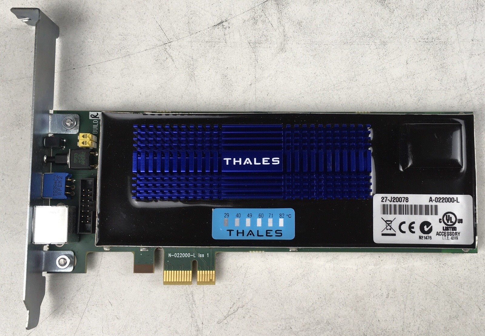 A-022000-L THALES nSHIELD F3 PCI-E SECURITY MODULE N-022000-L for sale ...