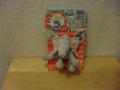 "Horton with the Whozit" Plush Finger Puppet, 1997 Mattel, Dr Suess | eBay