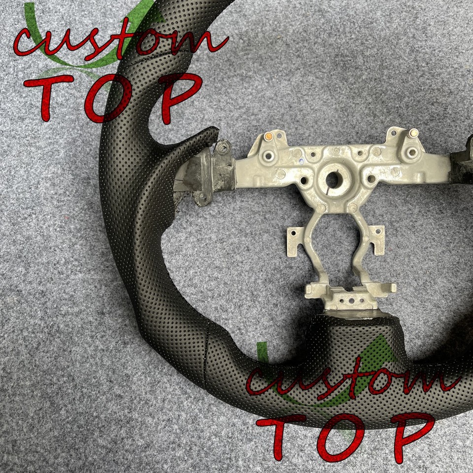 black leather Steering Wheel Fit For Infiniti G37 G35 EX35 EX37 Q40 Q60 ...