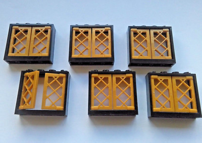 LEGO WINDOWS SHUTTERS X 6 | eBay