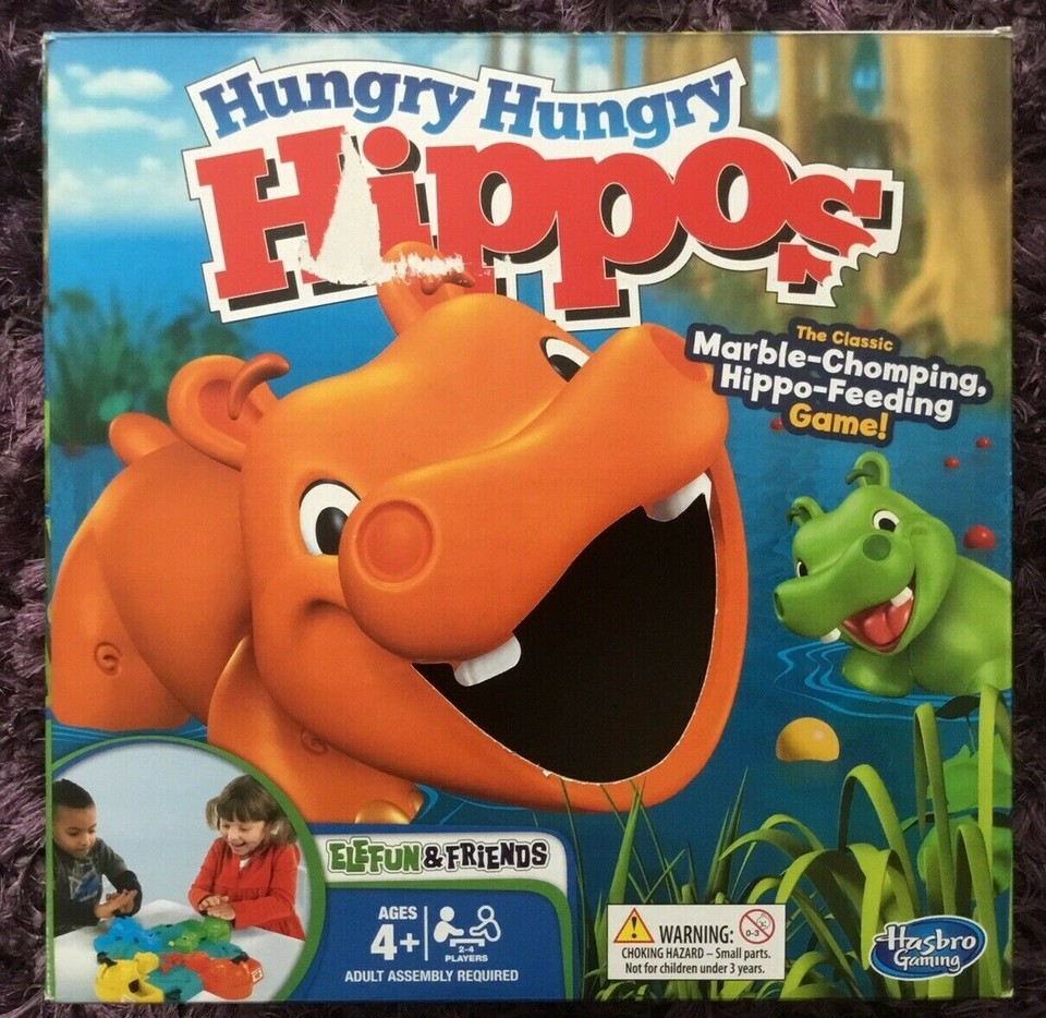 Hungry Hungry Hippos 2012,14,17 Edition Hasbro 5 Red Balls Replacement ...