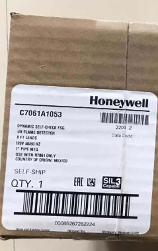 NEW Honeywell C7061A1053 UV Flame Detector Replace C7061A1012 | eBay