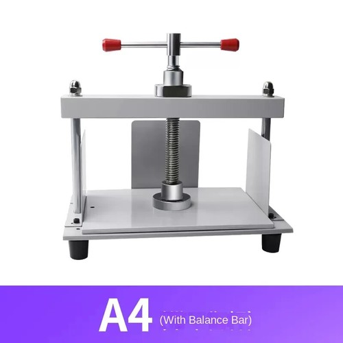 Manual Flattening Machine Paper Press Book Machine/ Brochures/Nipping ...