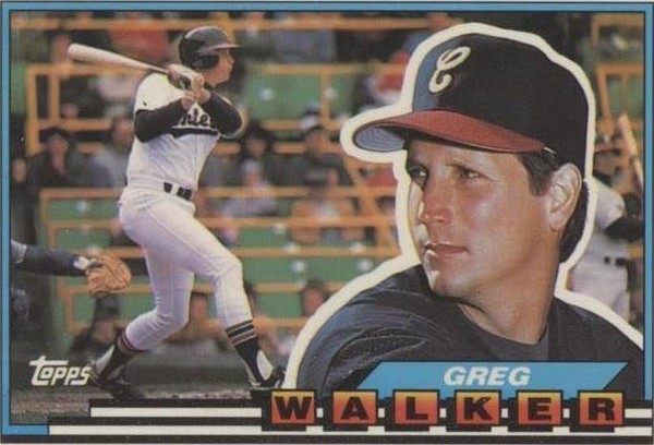1989 Topps Big - #4 Greg Walker for sale online | eBay