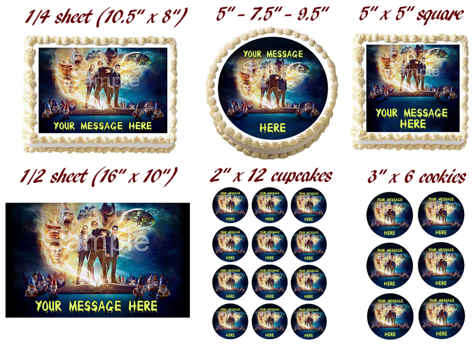 GOOSEBUMPS Edible Cake topper image party decoration | eBay