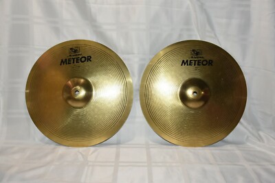 Meteor AA Meinl HH 14 Top and Bottom Cymbal made In Germany | eBay