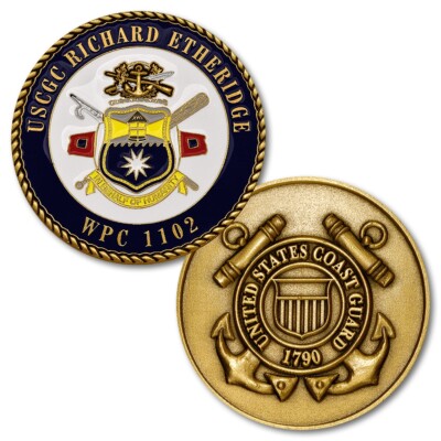 United States Coast Guard Cutter USCGC Richard Etheridge WPC 1102 ...