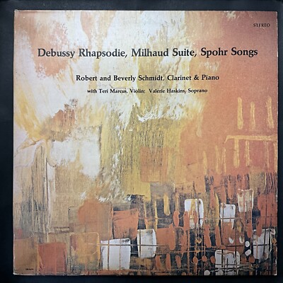 Debussy Rhapsodie, Milhaud Suite, Spohr Songs, Vinyl LP, VG+ | eBay