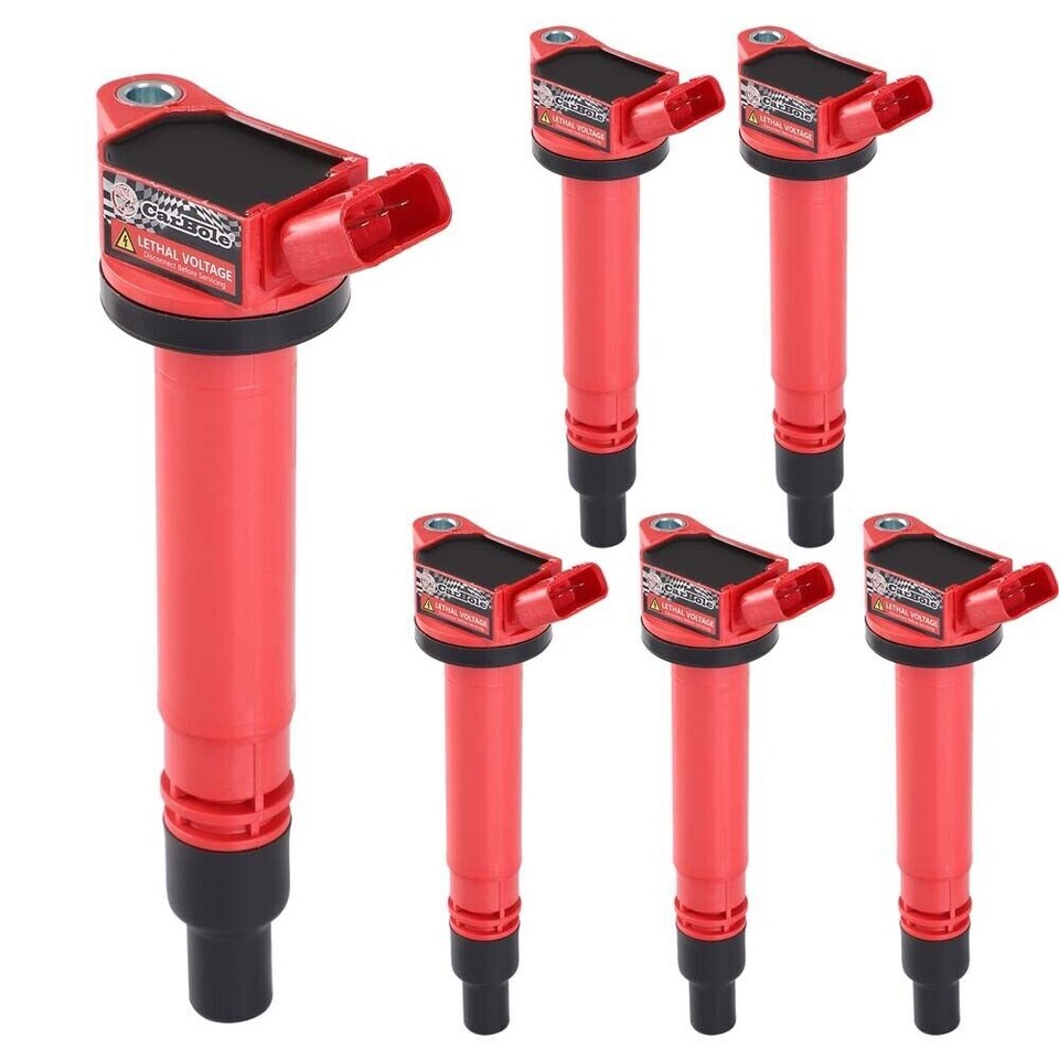 6x Ignition Coil 673-1309 90919-02250 90919-A2005 For Toyota Sequoia ...