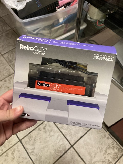 Retro-Bit RetroGEN Adapter Genesis to SNES Cartridge Adapter for sale ...