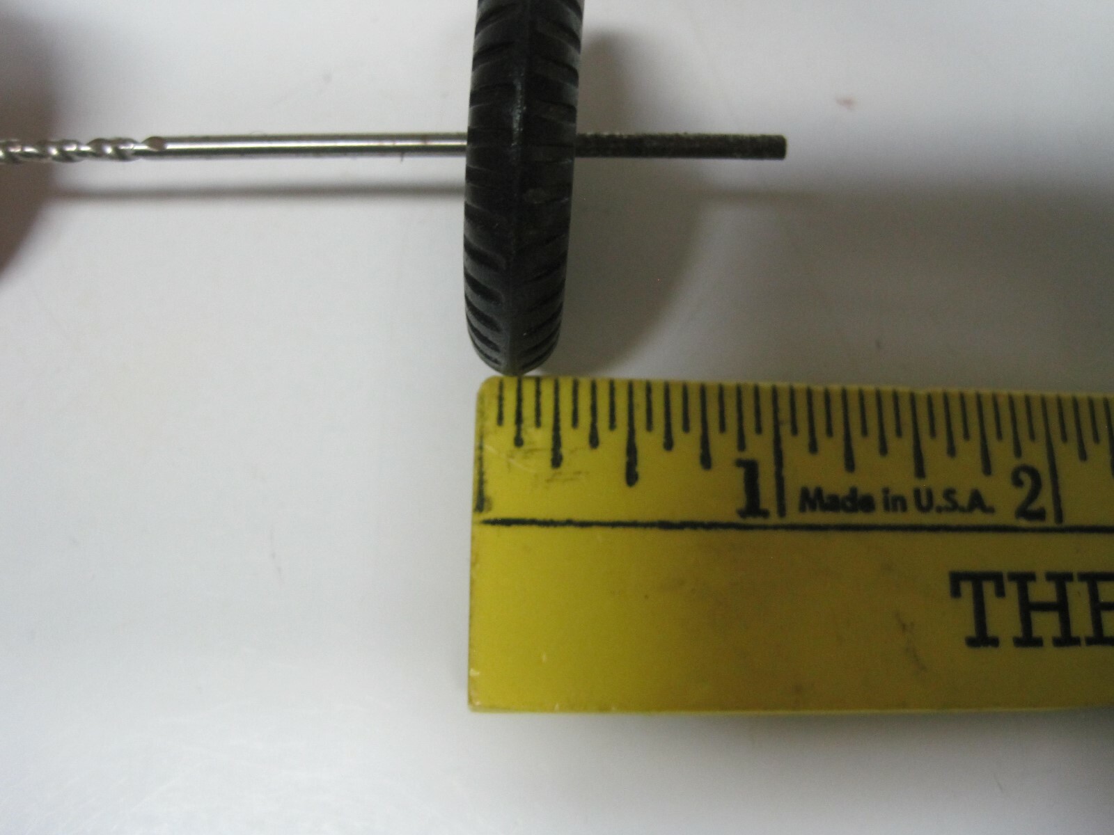 Set of 4 Plastic/Composite Wheel/Tire Combinations~1½" Dia, ¼" Wide w ...