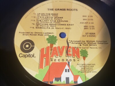 The Grass Roots – The Grass Roots - VINYL RECORD LP (DISC ONLY) | eBay