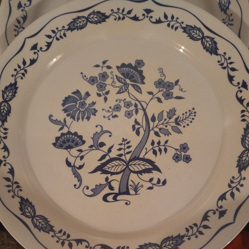 Corelle Blue Floral Dinner Plates lot of 3 | eBay