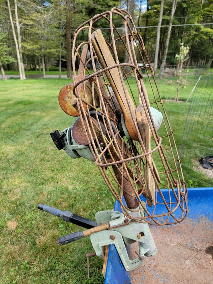 VINTAGE AIRBOY AIRBOAT OUTBOARD MOTOR SWAMP BOAT SKIFF TECUMSEH H81 ...