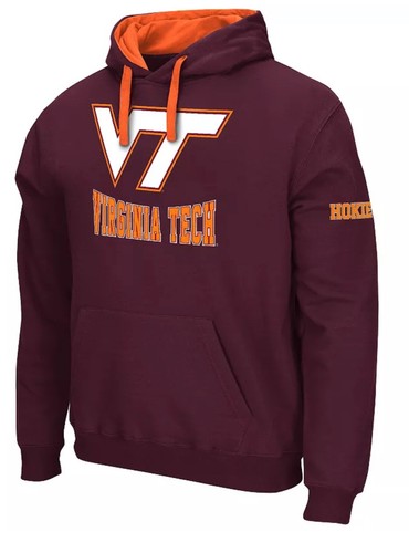 Colosseum Virginia Tech Pullover Hoodie Men's XL | eBay