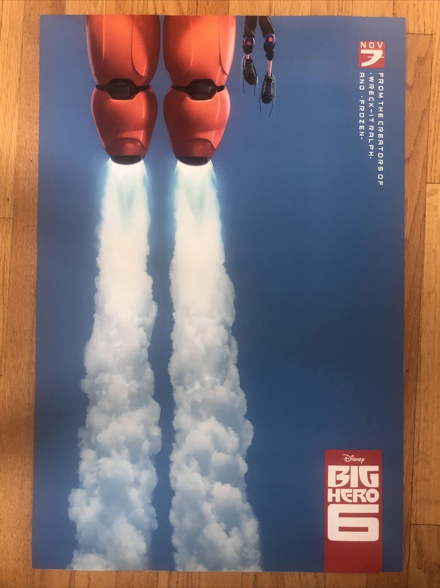Big Hero 6 Disney Movie Poster