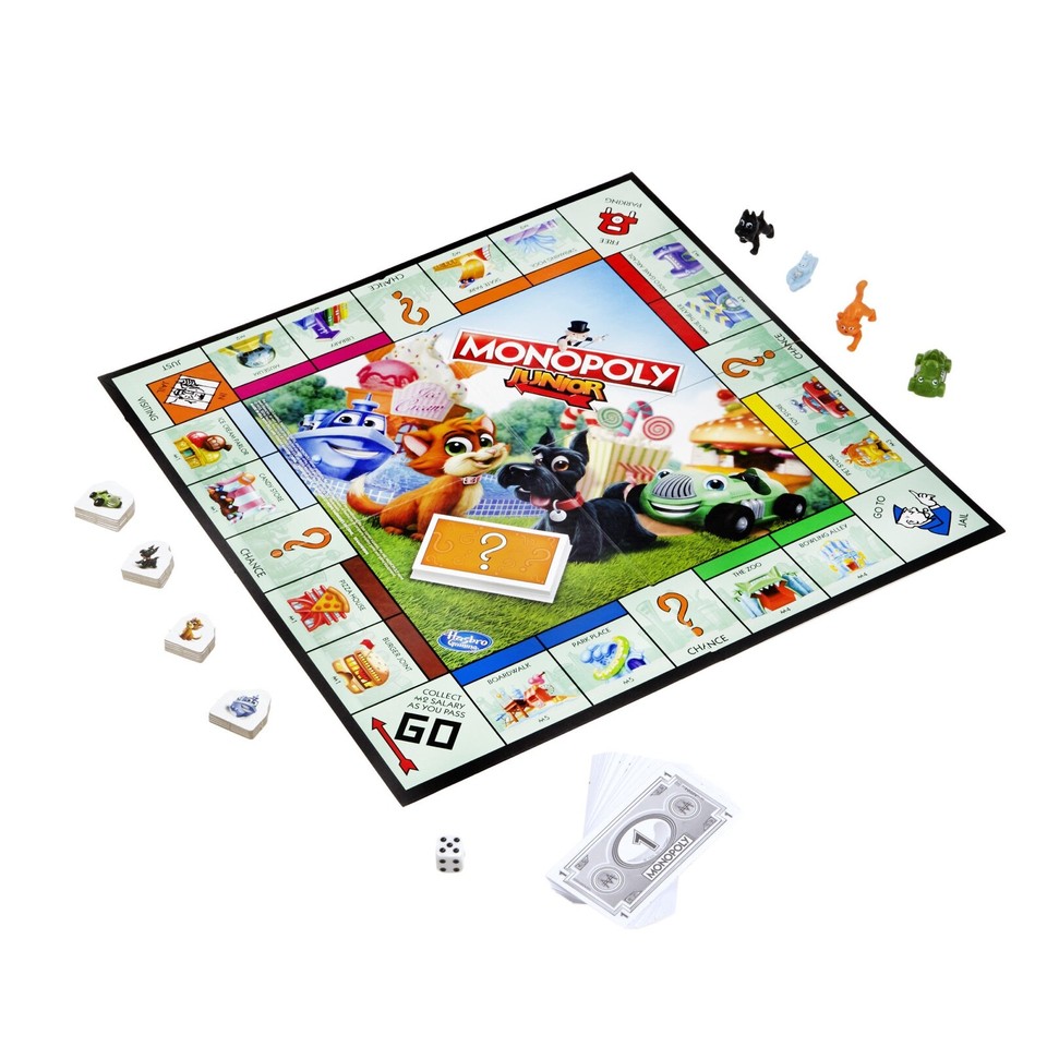 Monopoly Junior My First Monopoly Edition Board Game Ages 5+ 2-4 ...
