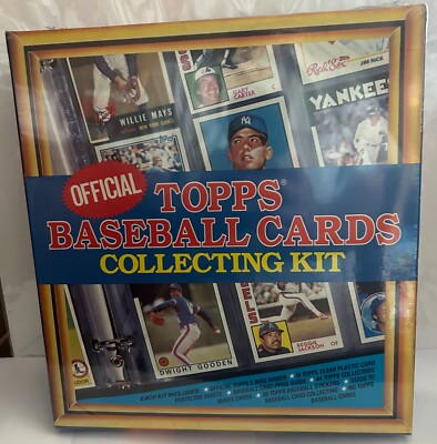 1987 Topps Baseball Cards Collecting Kit (New Sealed) | eBay