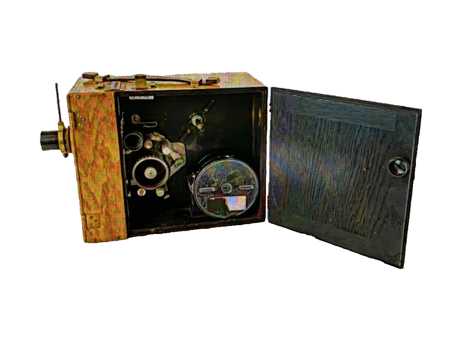 Ernemann Wooden Kino C 35mm Hand Crank Cine Camera Circa 1916 S/N ...