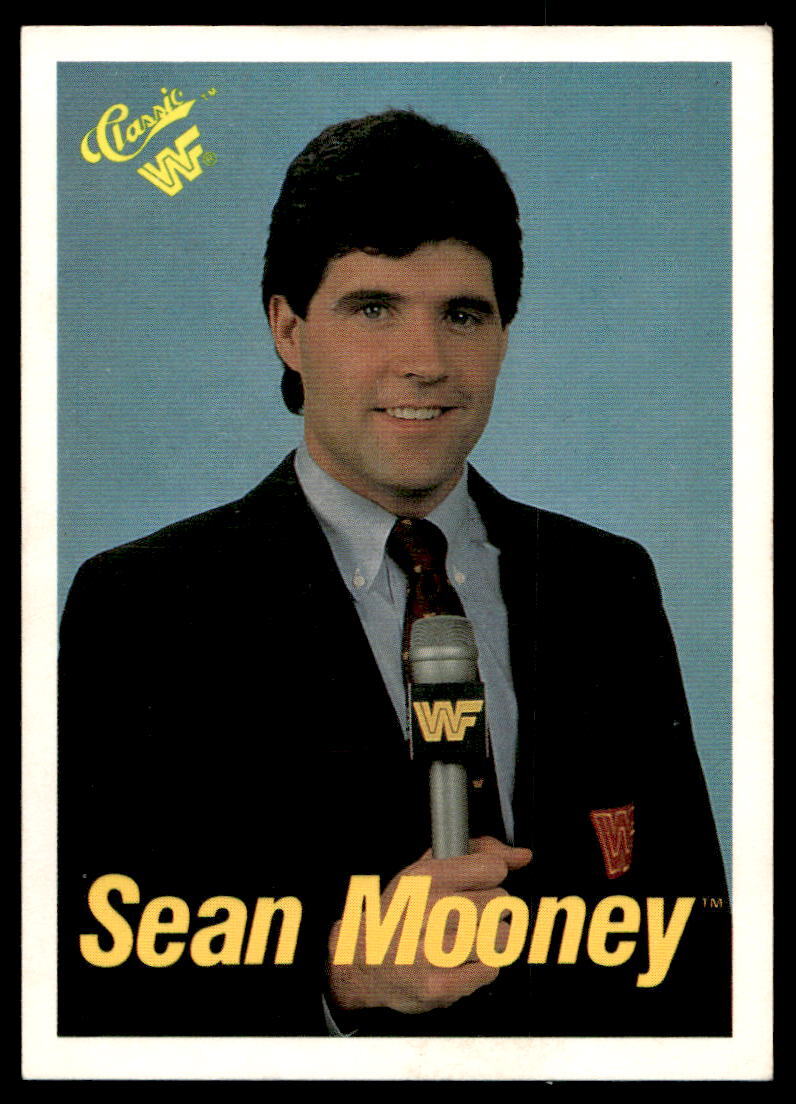 Sean Mooney 1989 Classic WWF #54 Wrestling Card | eBay