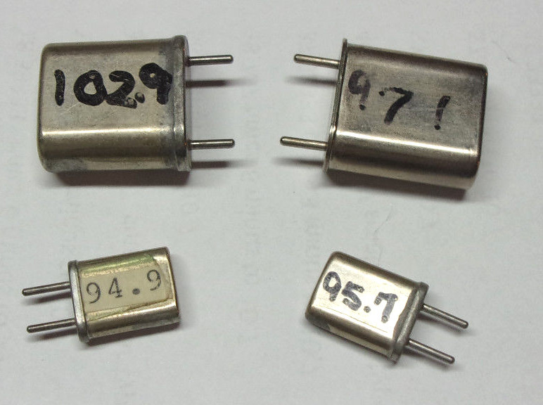 Johnson Dayton Marti - SCA and/or link FM receiver CRYSTALS -new ...