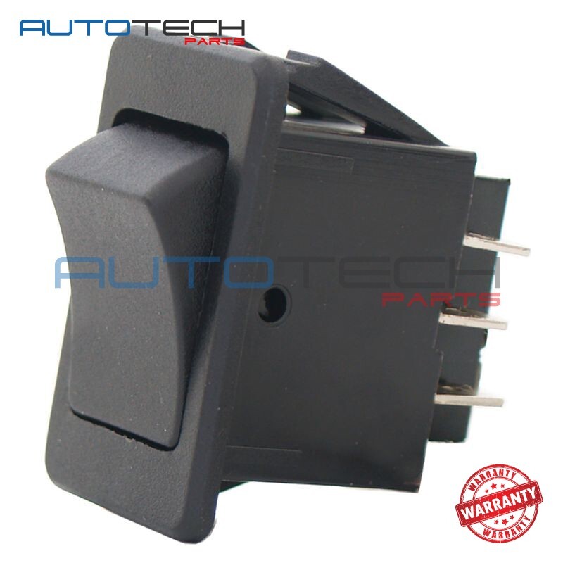 SWITCH ROCKER 20AMP @ 12V 2 POSITION ON, ON STDP 6 BLADE TERMINALS ...