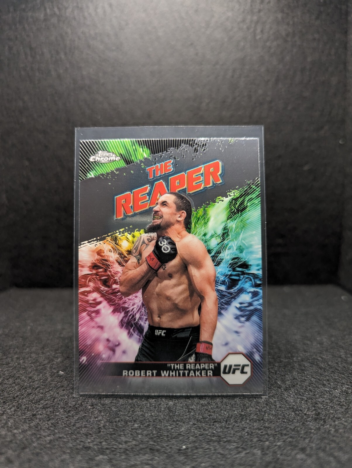 AKA-7 ROBERT WHITTAKER 2024 Topps Chrome UFC AKA THE REAPER | eBay