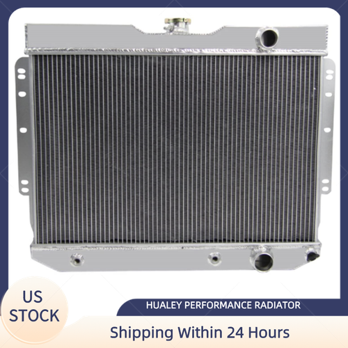 For 1959-1965 Chevy Bel Air/Biscayne/Caprice/Impala Radiator Aluminum ...