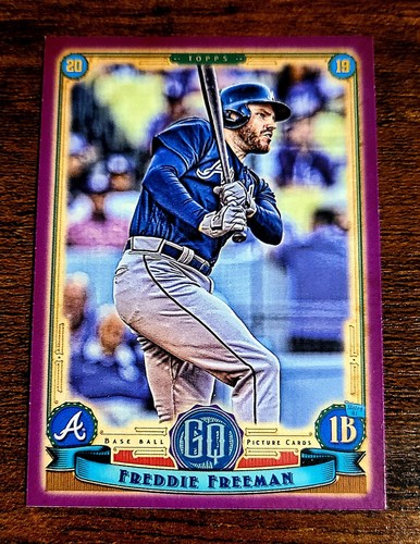 2019 Topps Gypsy Queen Freddie Freeman Purple #53 | eBay