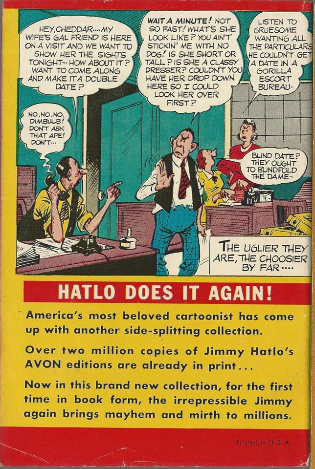Avon 639 Brand New Cartoons by Jimmy Hatlo Vintage Paperback NEAR FINE ...