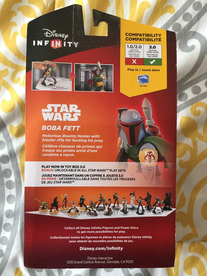 Disney Infinity 3.0 Star Wars BOBA FETT Figure NIB new in box ...