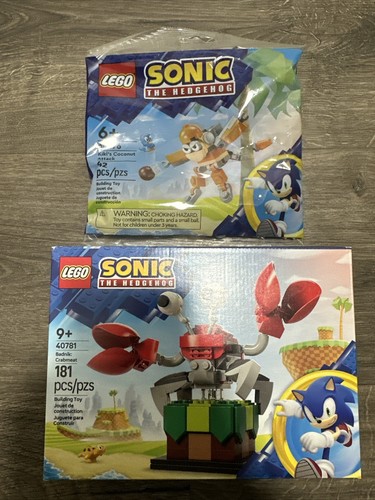 LEGO Sonic The Hedgehog Badnik: Crabmeat 40781, NEW Promo + Kiki’s ...
