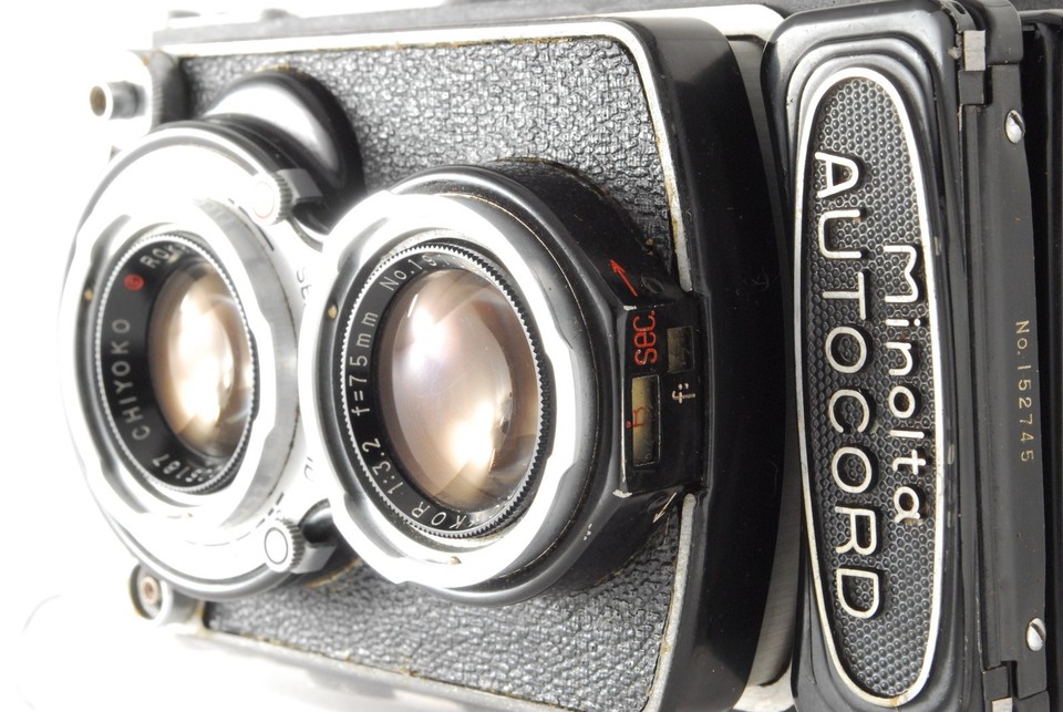 Minolta Autocord Type L TLR Film Camera 75mm f3.5 JAPAN [NEAR MINT ...