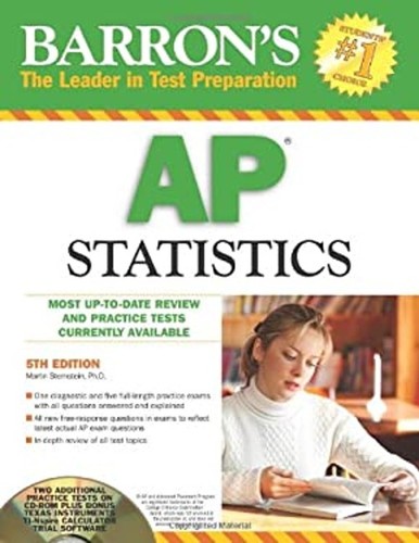 AP Statistics Paperback Martin Sternstein | eBay