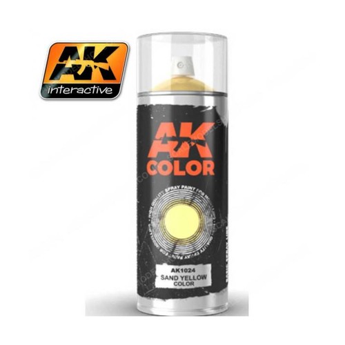 AK Paint Sand Yellow Color Spray (150ml) New | eBay